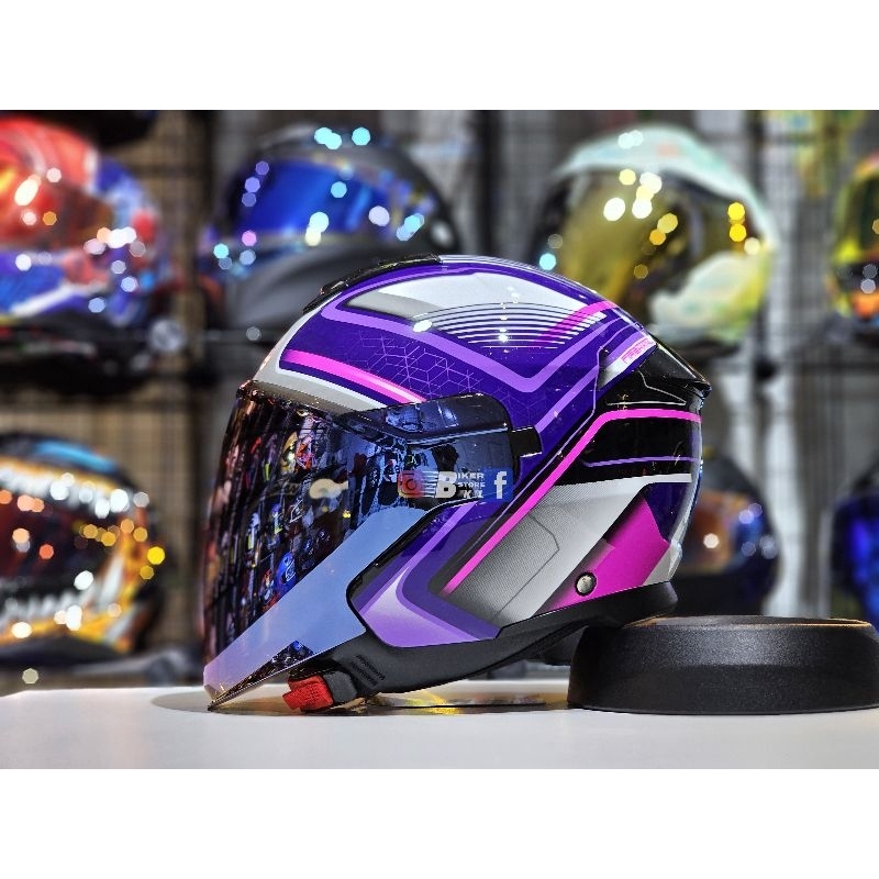 Original GSB G-268 Open Face Helmet | Shopee Malaysia