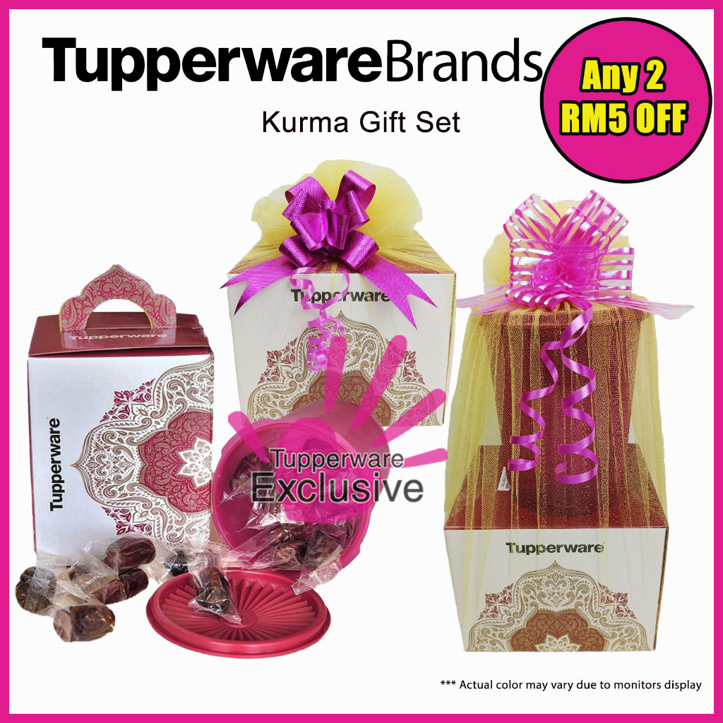 Tupperware Brands Kurma Gift Set Hadiah Kurma Premium Dates 300g Hamper ...
