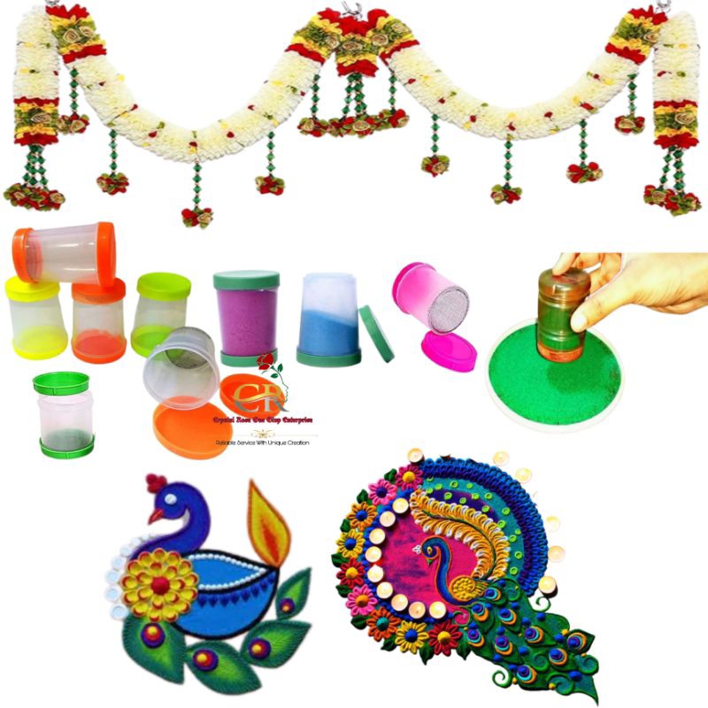 Plastic Rangoli Filler-Best Tool For Make Rangoli With Your Own ...