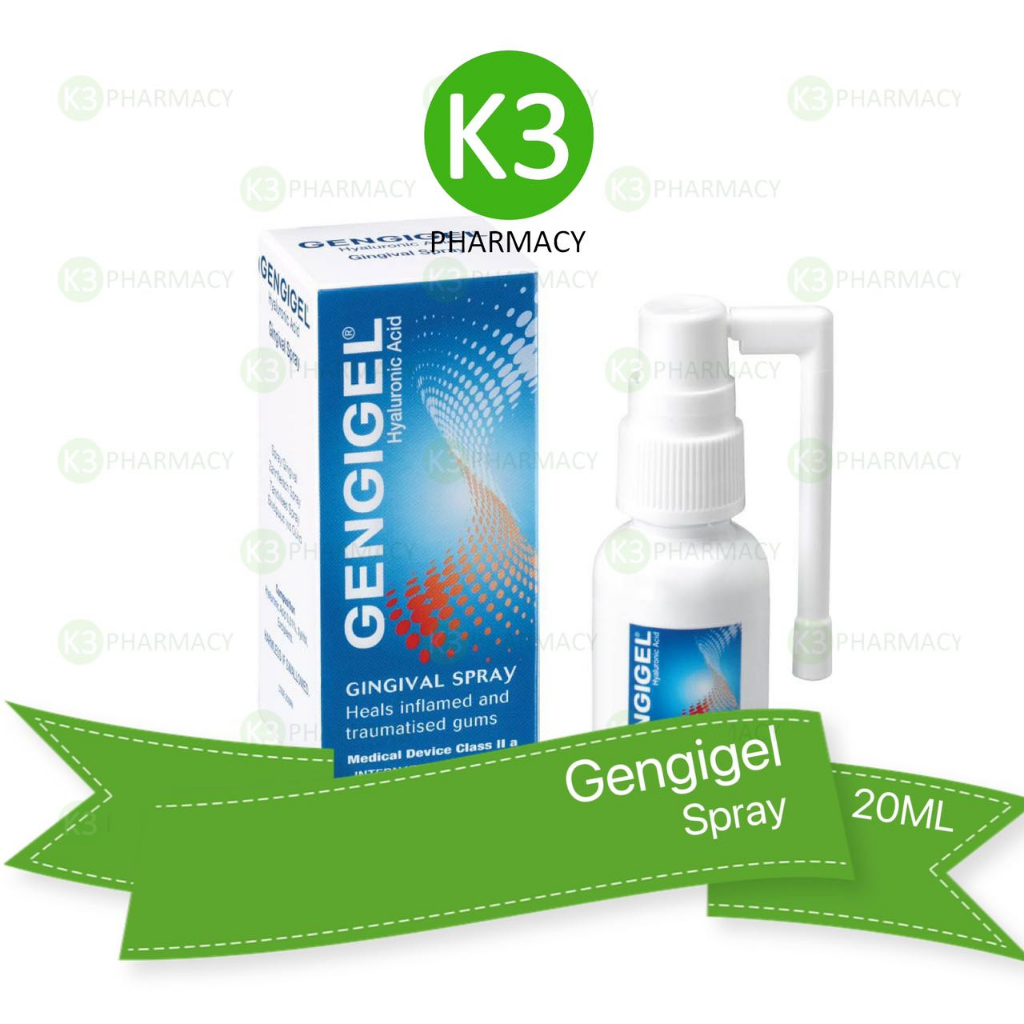 Gengigel Hyaluronic Acid Gengival Gel for mouth ulcer or gum sore ...