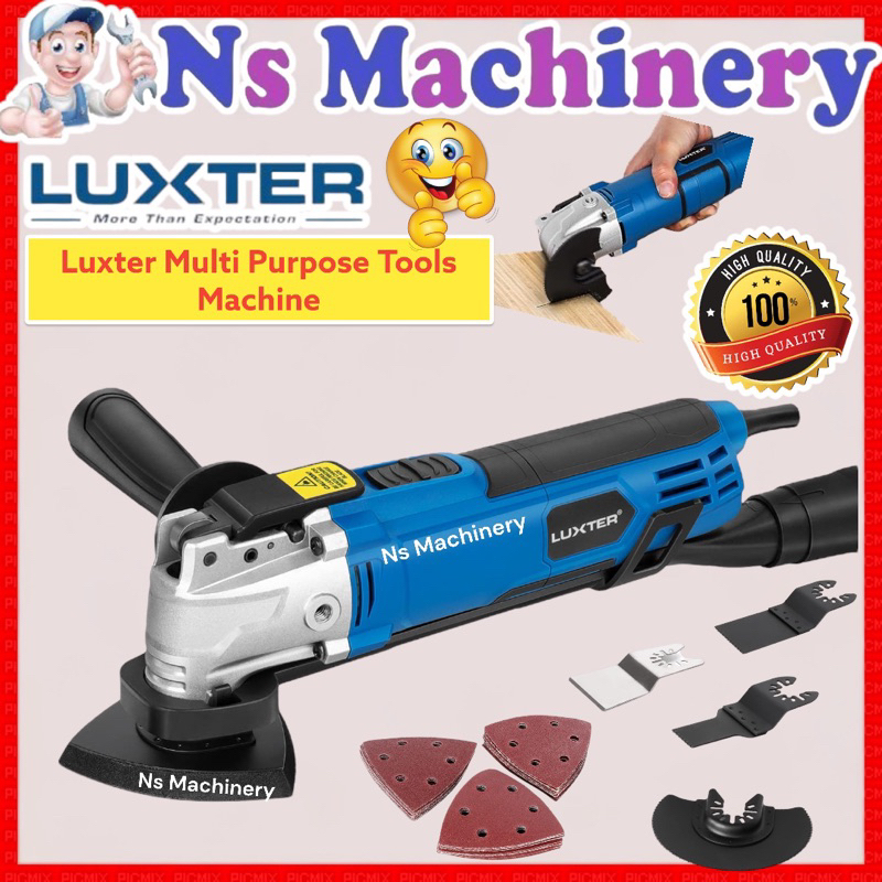 Luxter Multi Function Oscillating Tools Electric Cutter Trimmer ...