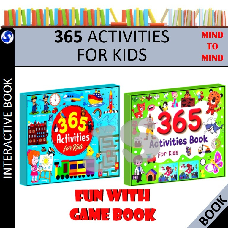 365 ACTIVITIES FOR KIDS GAME BOOK MAZES,PUZZLE,PATTERNS,LEARING ...
