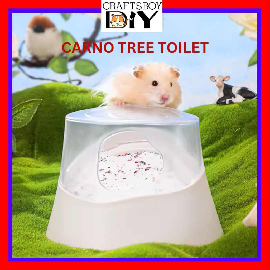 Carno Tree Toilet Hamster Toilet Sand Bathroom Bekas Hamster Tandas ...