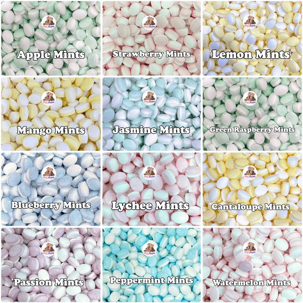 NEW![250G+]Sucrose Mint Candy Sweet kiss Candy 清新口气 Fresh Breath Candy ...
