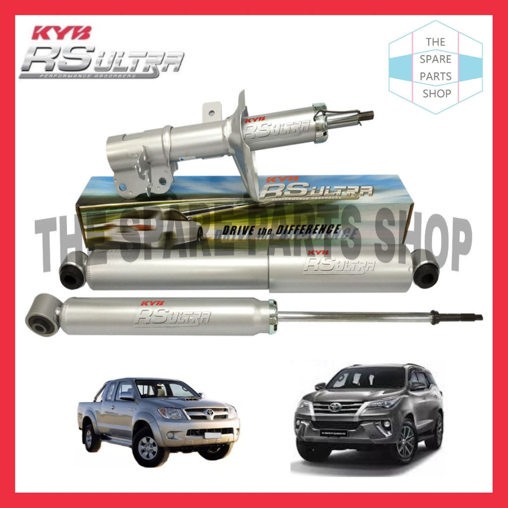 TOYOTA HILUX KUN25 GUN125 4WD FORTUNER FRONT REAR KAYABA PERFORMANCE RS ...