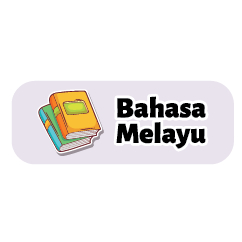 Label Sticker Subjek Sekolah Label Buku Latihan Subject Label | Shopee ...