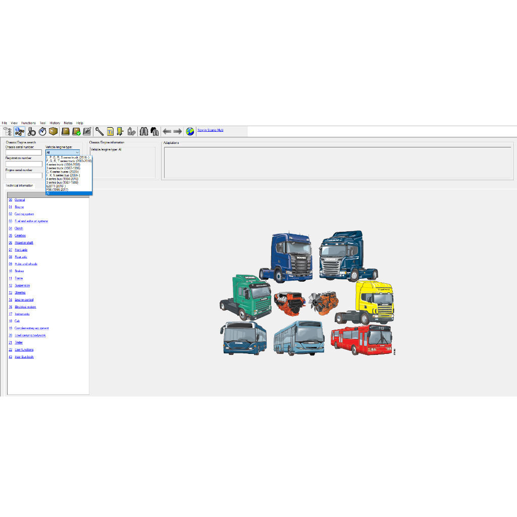 Scania Lorry And Bus Factory Workshop Repair Service Manual And Spare ...