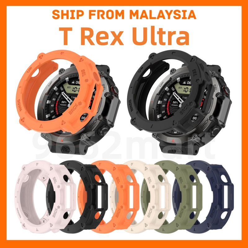 Amazfit T Rex Ultra / Trex Ultra Case Cover Screen Protector Soft TPU ...