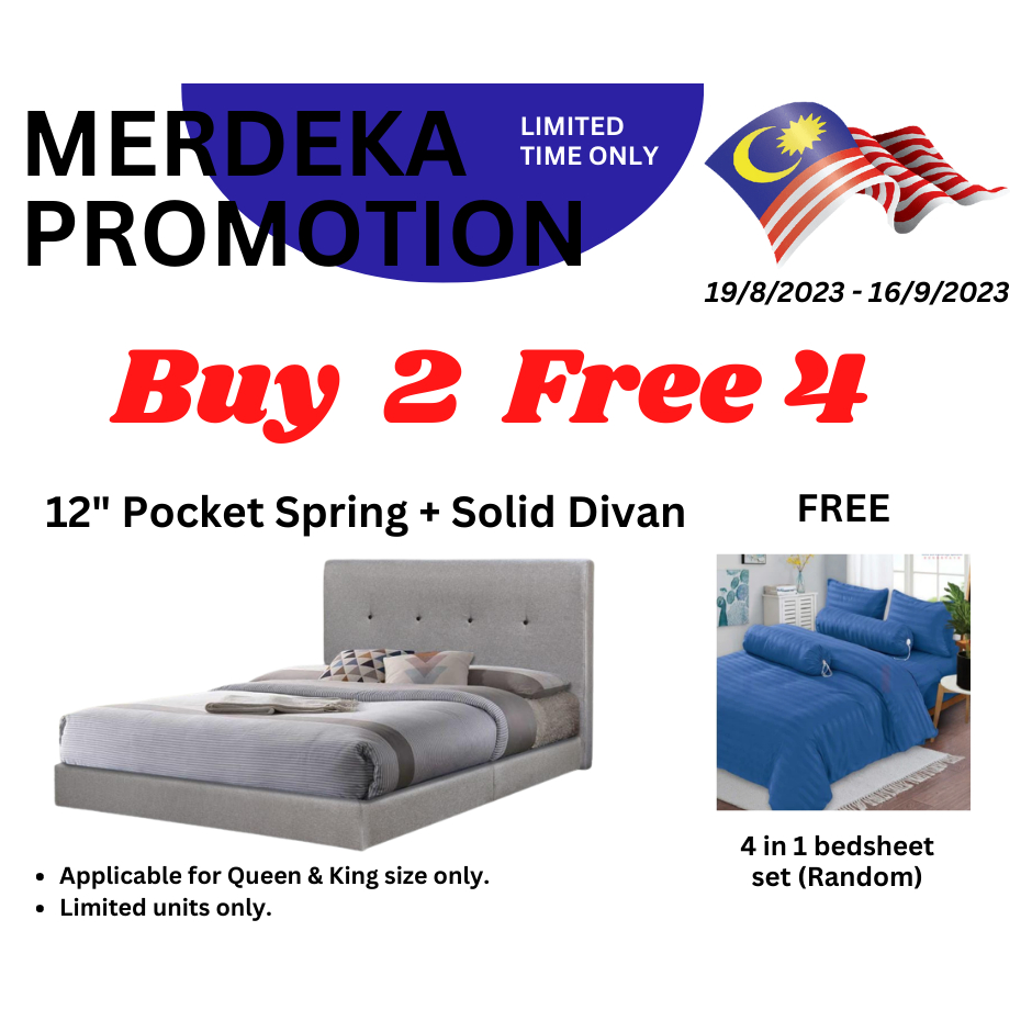 Minimalist Design Divan Set (Queen/King) | Shopee Malaysia