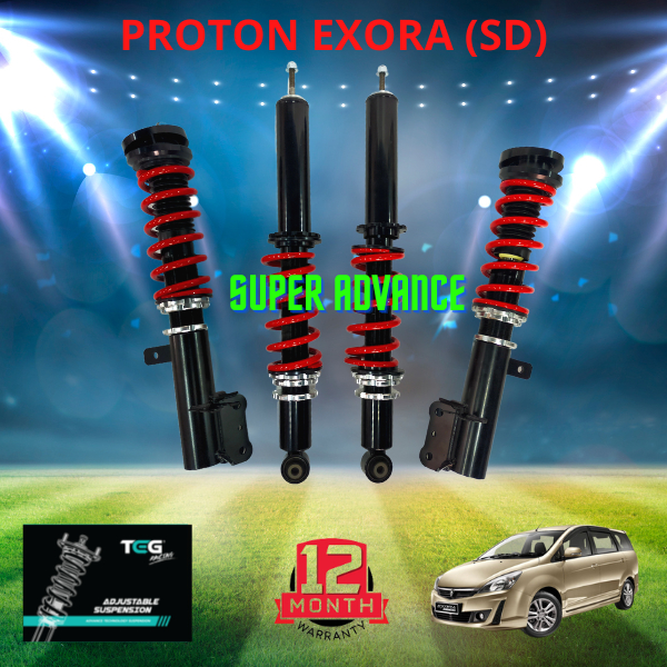 RPTON EXORA CPS / BOLD (100%SERVICEABLE) TEG RACING Adjustable Absorber ...