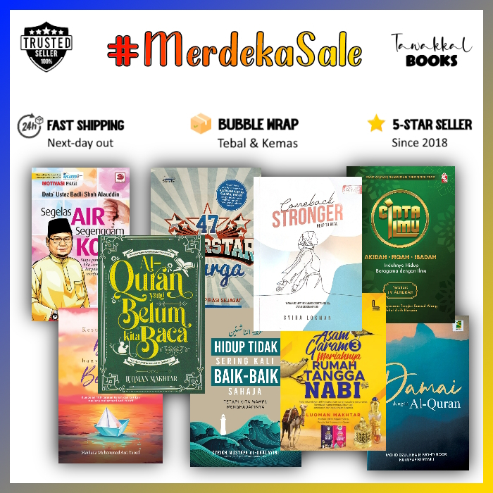 [MERDEKA] Book Sale | Buku Asam Garam Nabi Must Read Cinta Ilmu Quran ...