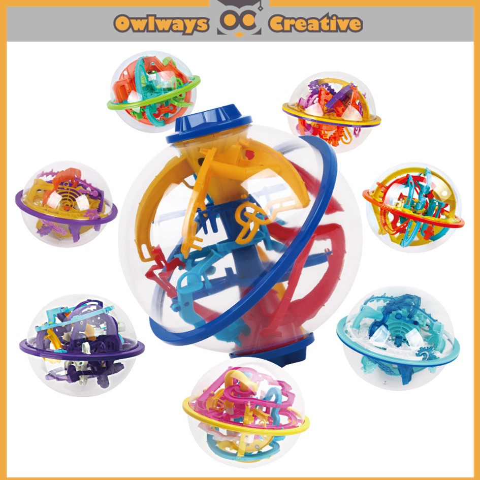 Magic Puzzle Multiple Level Ball 3D Maze Ball Educational Toys ...