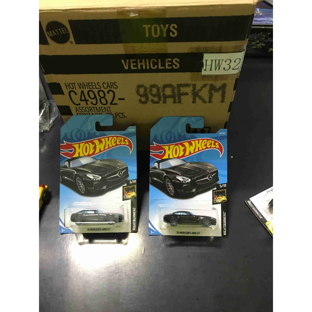 Mattel Hotwheels 15 Mercedes AMG GT BLACK Price for 1 (HW32) | Shopee ...