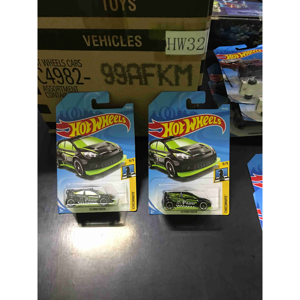 Mattel Hotwheels 12 Ford Fiesta BLACK Price for 1 (HW32) | Shopee Malaysia