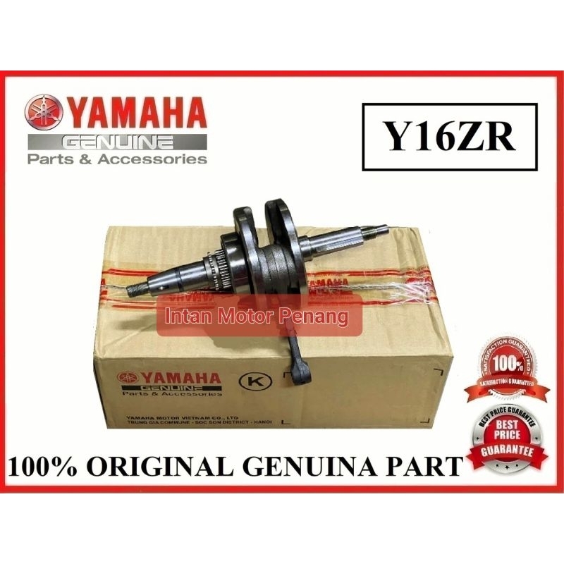 JAMINAN 💯% ORIGINAL HONG LEONG YAMAHA R15 Y16 Y16ZR CRANKSHAFT GRANSAP GRANSHAFT ORI BK6-E1400 ...