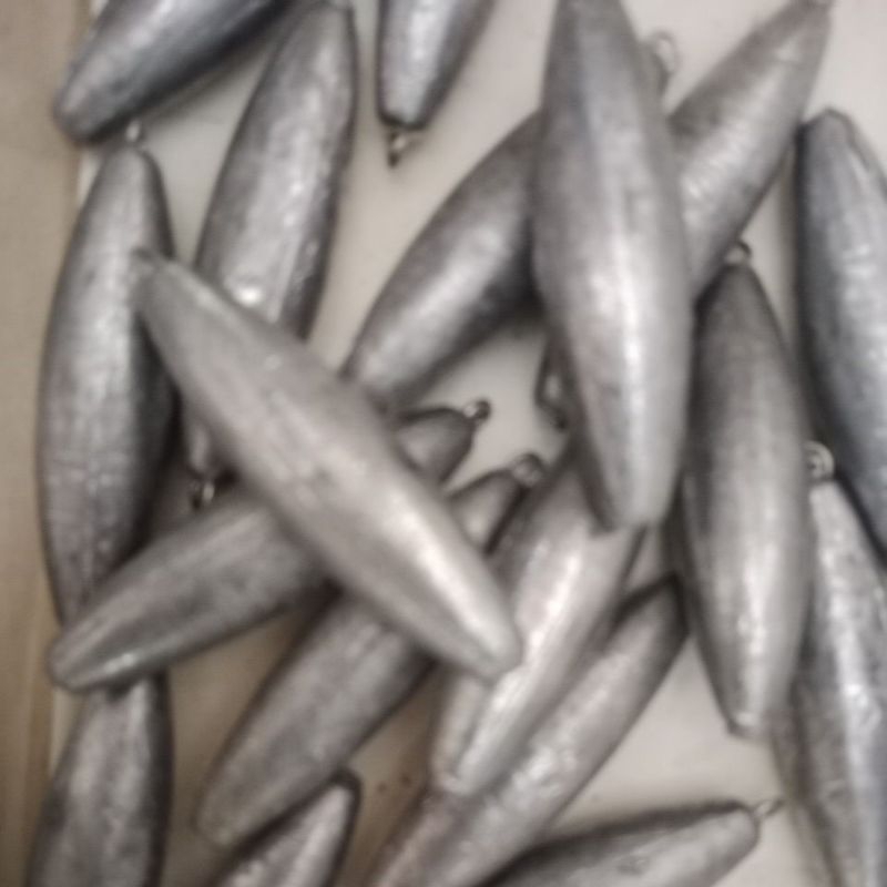 batu timah ladung pancing CL/ fishing lead sinker | Shopee Malaysia
