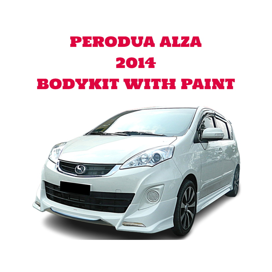 Perodua Alza 2014 FRP Bodykit with Paint | Shopee Malaysia