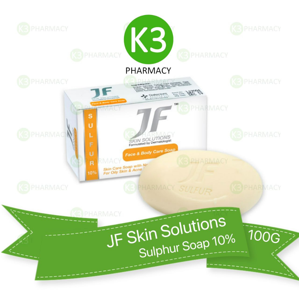 JF Sulphur Soap (10% SULPHUR) 100G | Shopee Malaysia