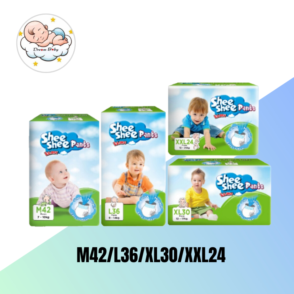 Shee Shee SHEESHEE EZ-DRI Pants Single Pack - M42/L36/XL30/XXL24 ...