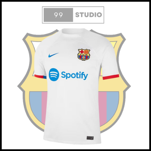 (READY STOCK) Barcelona FCB Away Home Third 3rd Kit Football Shirt ...