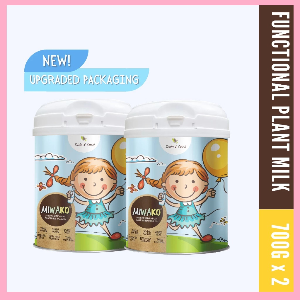 Miwako Milk Powder 700g X 2 (EXP DEC 2025) | Shopee Malaysia