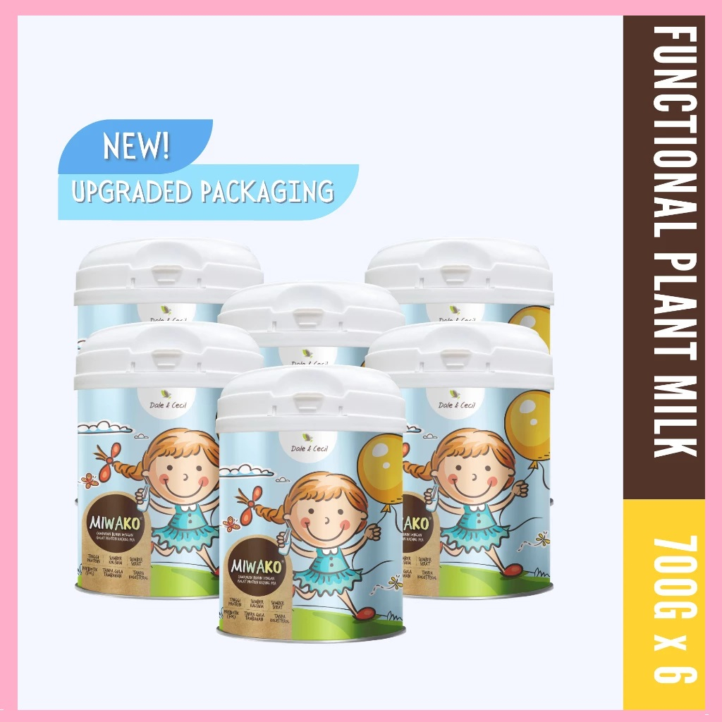 Miwako Milk powder (700g X 6) (EXP DEC 2025) | Shopee Malaysia