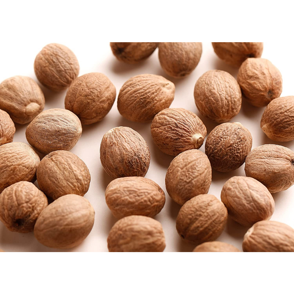 Biji Buah Pala/ Nutmeg with Shell/ 带壳肉豆蔻 (10 Biji/ 10pcs) | Shopee Malaysia
