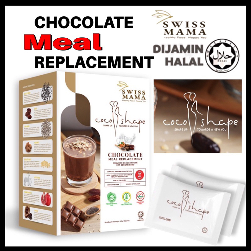 Swiss Mama Coco Shape Chocolate Meal Replacement 15sx30g | Shopee Malaysia
