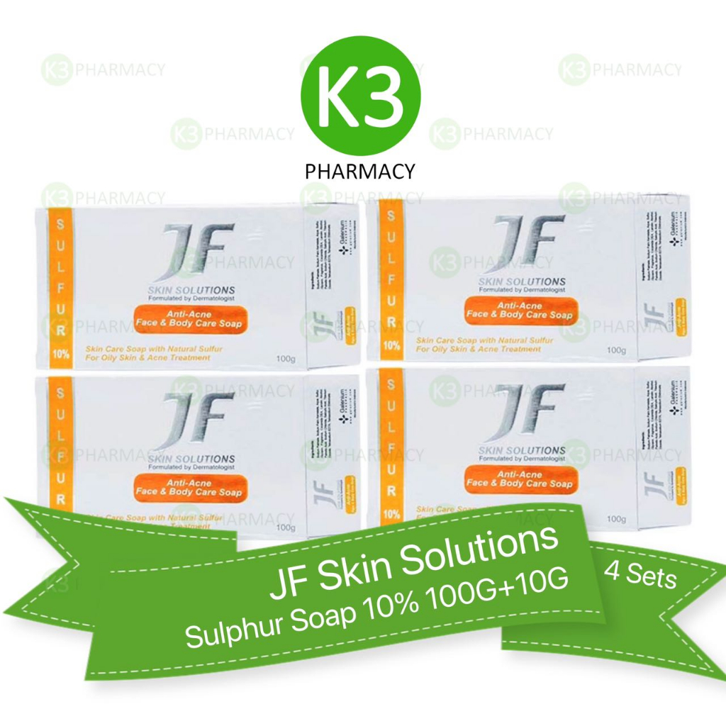 JF Sulphur Soap (10% SULPHUR) 100G | Shopee Malaysia
