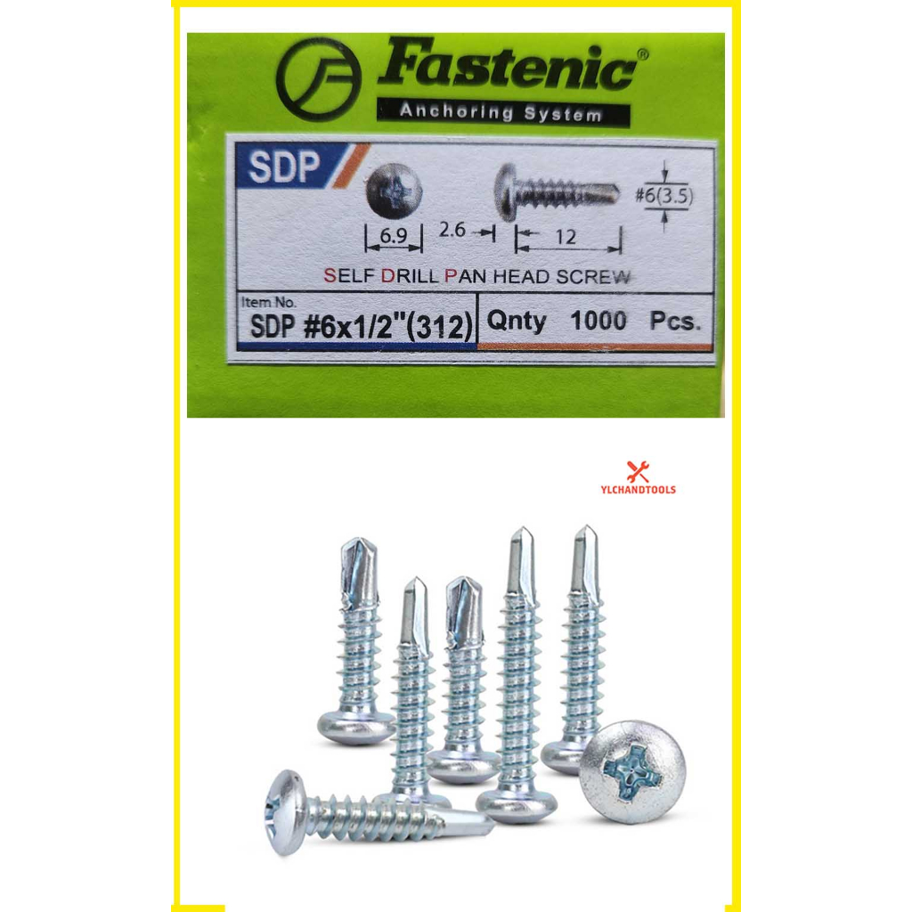 * FASTENIC *PAN HEAD SELF DRILLING SCREW/ SCREW BESI DAN BUMBUNG ...