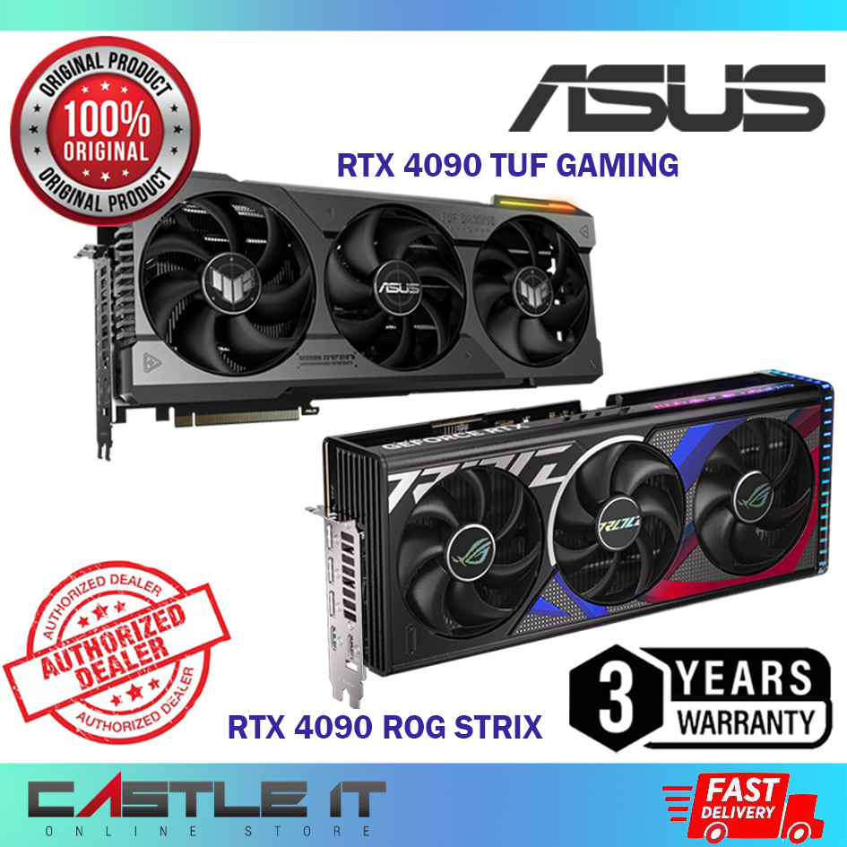 Asus RTX 4090 ROG STRIX / WHITE Edition / TUF GAMING OC 24GB GDDR6X ...
