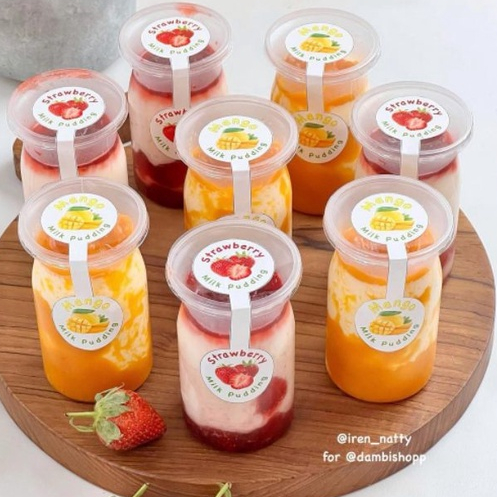RORA - (10 Pcs) 120/150ml Microwaveable Plastic Container For Puding ...