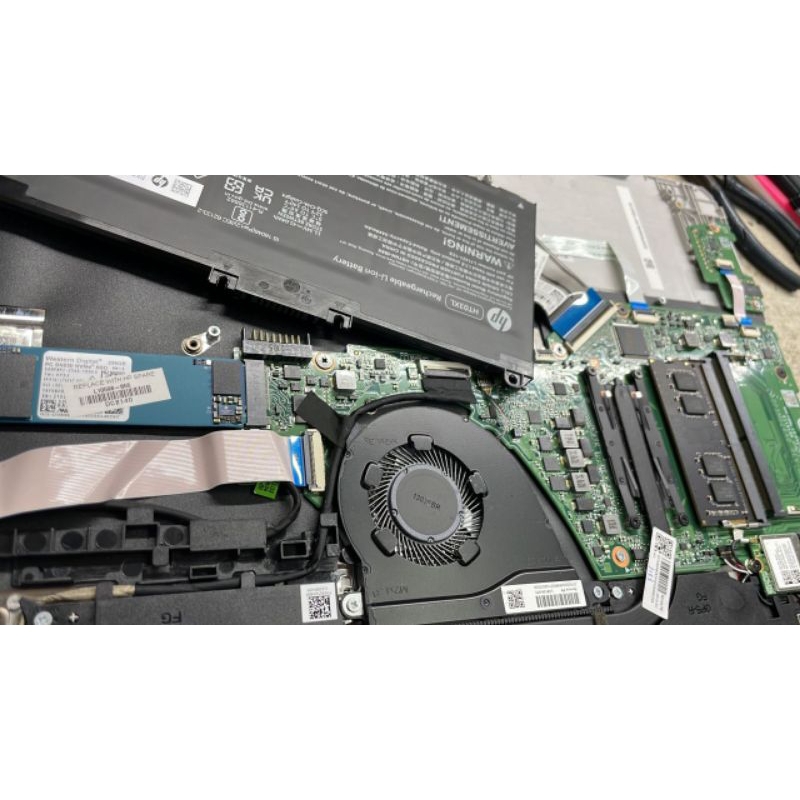 Hp laptop repair no power can not on replace battery | Shopee Malaysia
