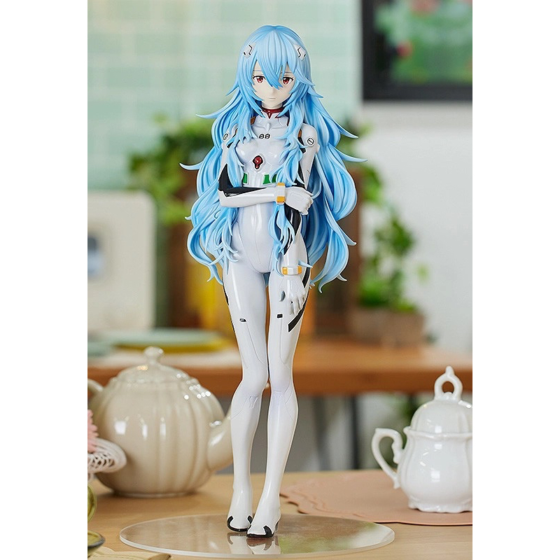 【Preorder】 Good Smile Company Rebuild of Evangelion POP UP PARADE Rei Ayanami: Long Hair Ver. XL ...