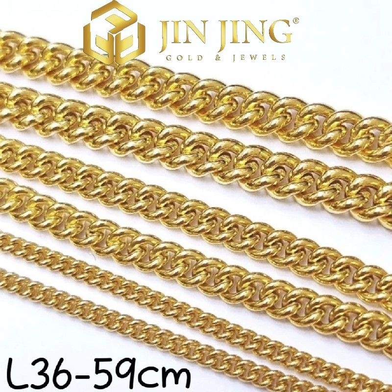 RANTAI LEHER GAJAH HOLLOW EMAS 916 1g-8g up | Shopee Malaysia