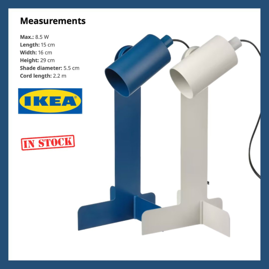 🌟READY STOCK🌟 IKEA DESK LAMP/LAMPU MEJA/ FLOTTILJ | Shopee Malaysia
