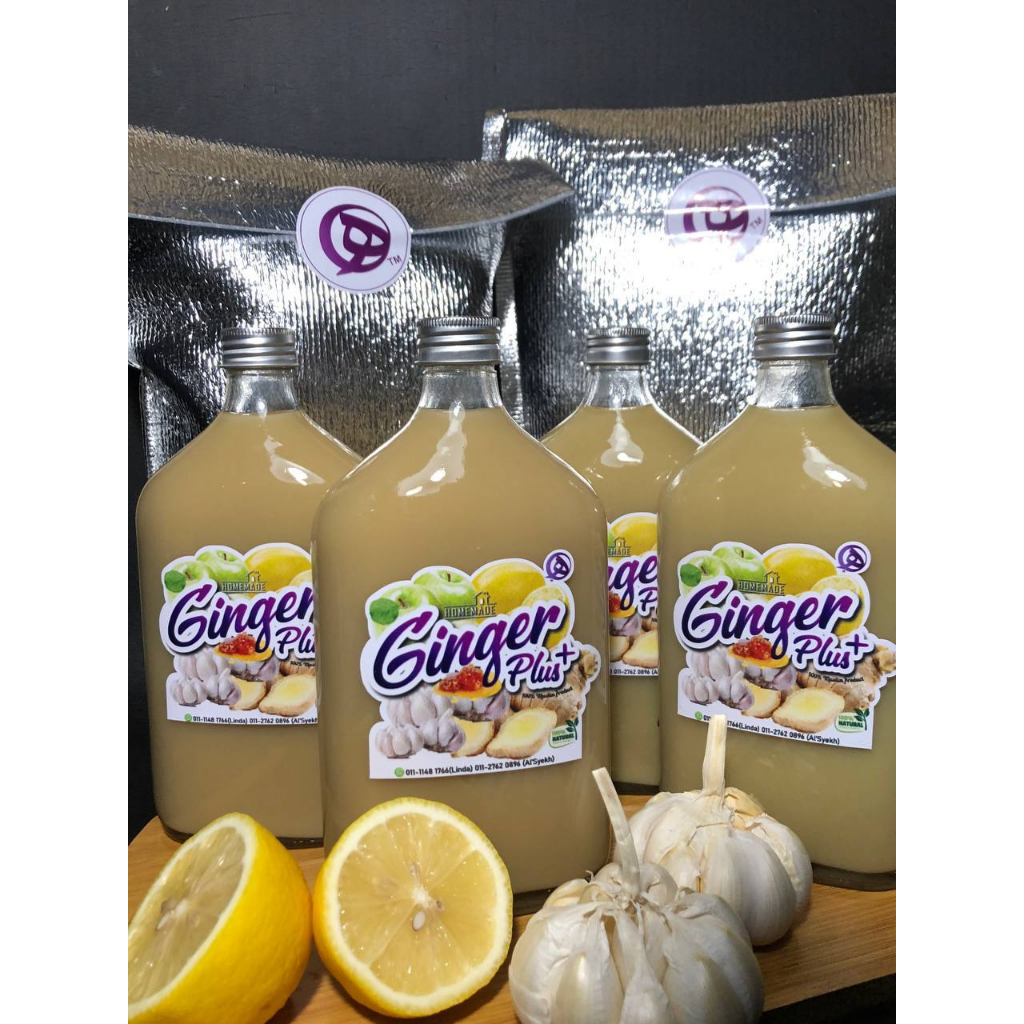 GINGERPLUS+ JUS HALIA MINUMAN KESIHATAN (500ML) | Shopee Malaysia