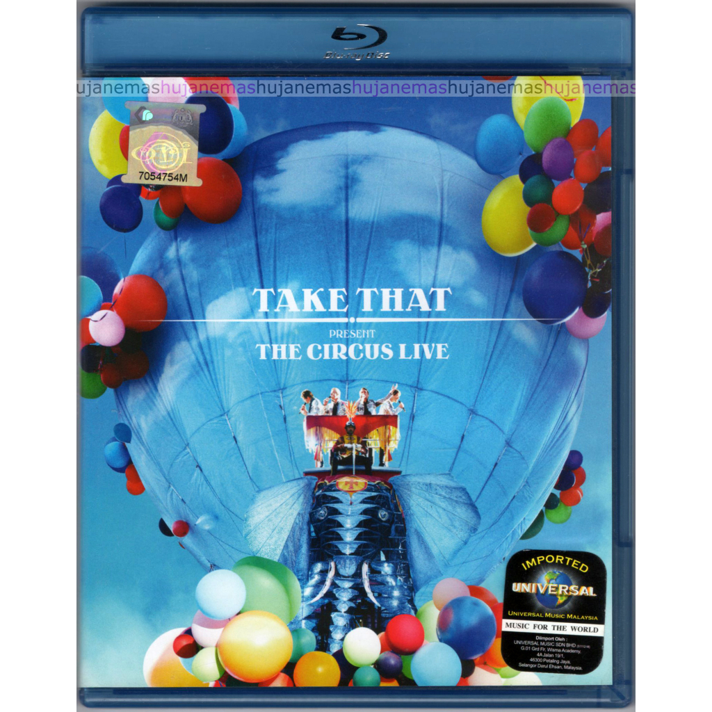 TAKE THAT - The Circus Live 2009 UNIVERSAL MUSIC / EU EDITION BD-50 ...