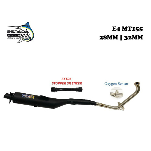 MT15 / MT 15/ MT-15 ESPADA RACING ** STD CUTTING ** EXHAUST E4 28MM /32MM | Shopee Malaysia