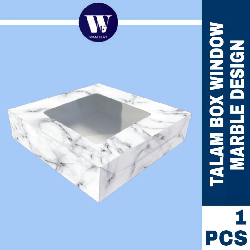 KOTAK KUIH TALAM | TALAM BOX WINDOW MARBLE DESIGN | KOTAK TALAM | KOTAK ...