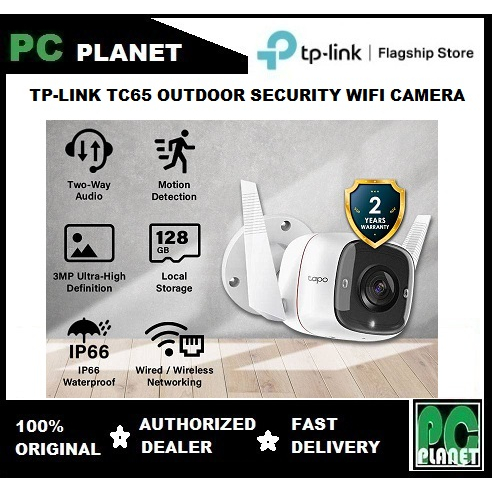 TP-LINK TC65 Outdoor Security Wi-Fi Camera | Shopee Malaysia