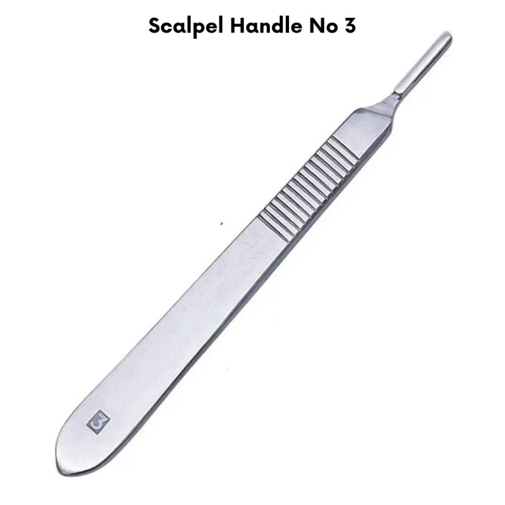 Scalpel Set Surgical Scalpel Handle No 3 Stainless Steel Blade Holder ...