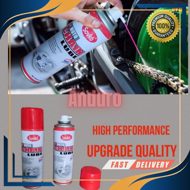 [Ready Stock] Sovkó Chain Lube, Synthetic Lubricant, 250ml | Shopee ...