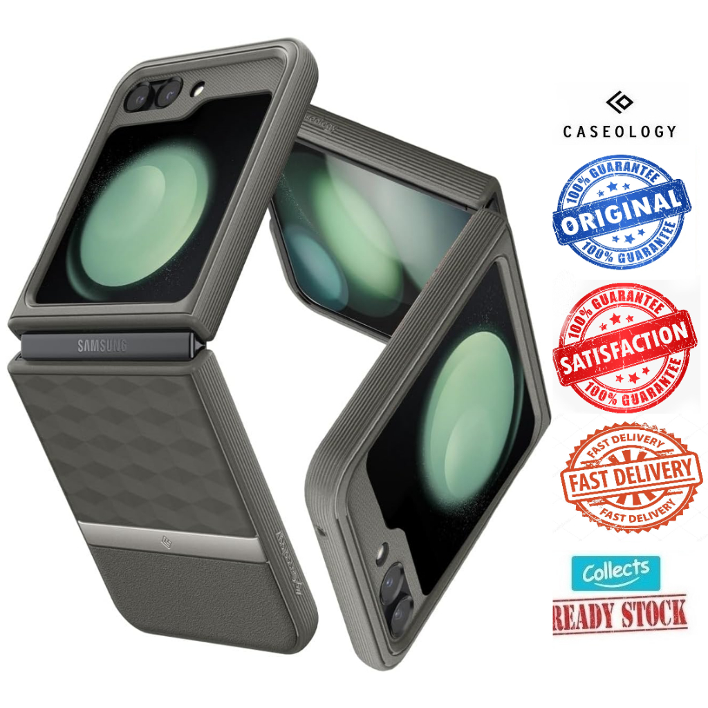 Caseology Parallax [3D Ergonomic Design] Protective Case Compatible with Samsung Galaxy Z Flip 5 ...