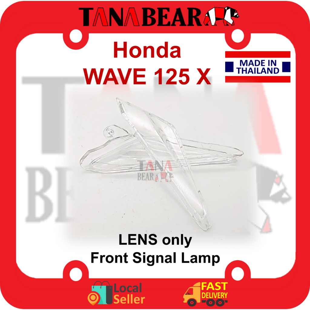 LENS Signal Depan WAVE125X HONDA Front Signal Lamp LEN/ Signal Light ...