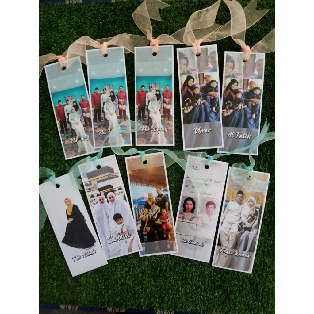 PENANDA BUKU (CUSTOM BOOKMARKS) | Shopee Malaysia