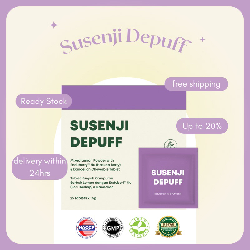 ready stock suseni depuff 消水宝 消水肿 | Shopee Malaysia