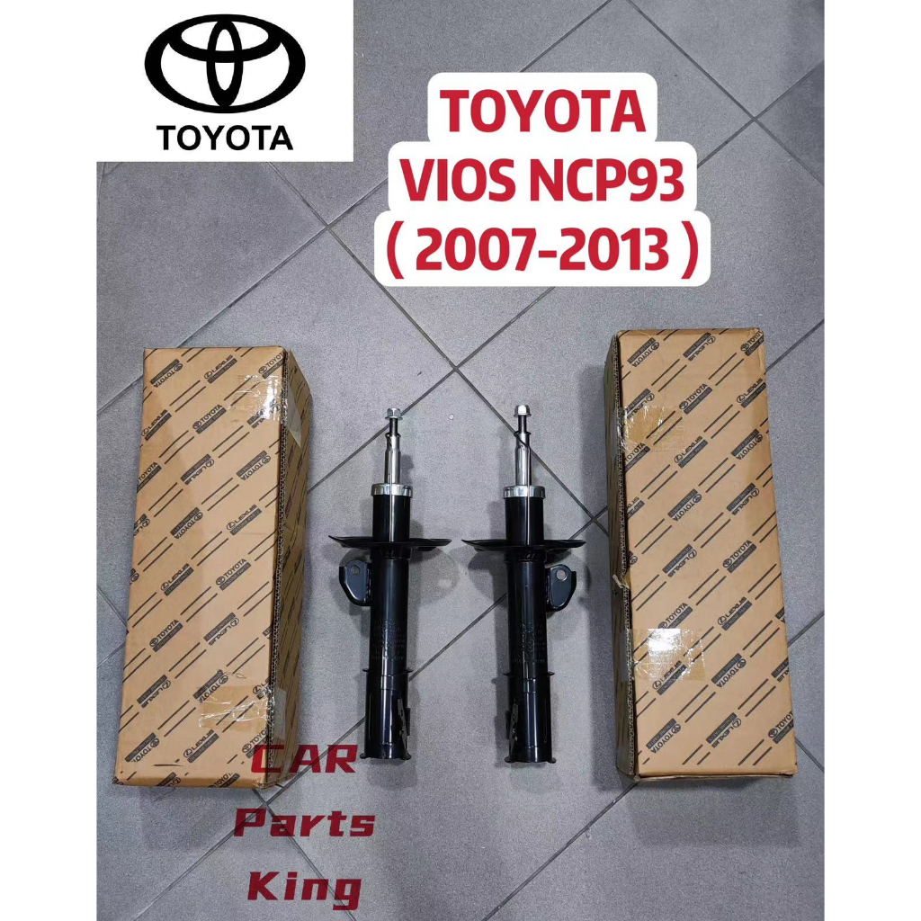 ( 100% ORIGINAL JAPAN ) TOYOTA VIOS NCP93 FRONT SHOCK ABSORBER ( 2007 ...