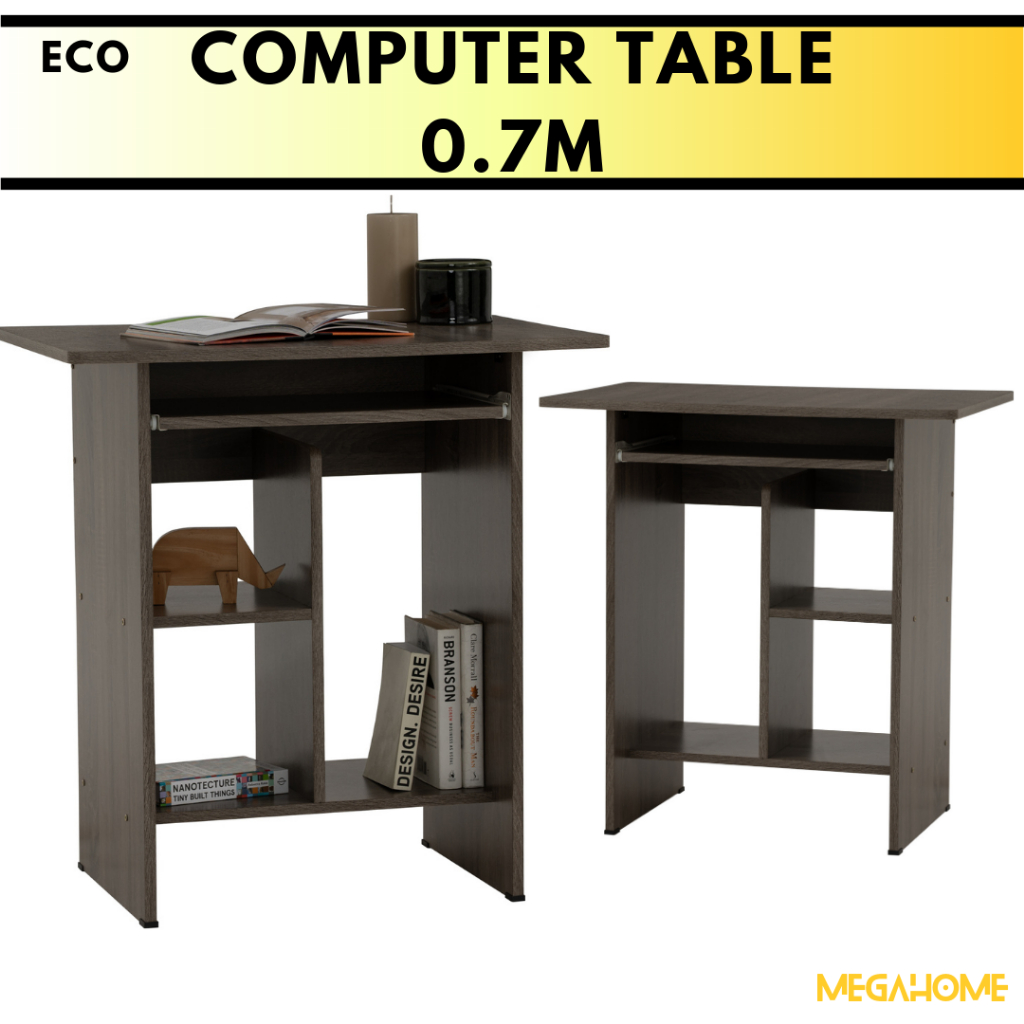 ECO 0.7M & 0.9M Computer Table/ Working Table/ Office Table/ Meja ...