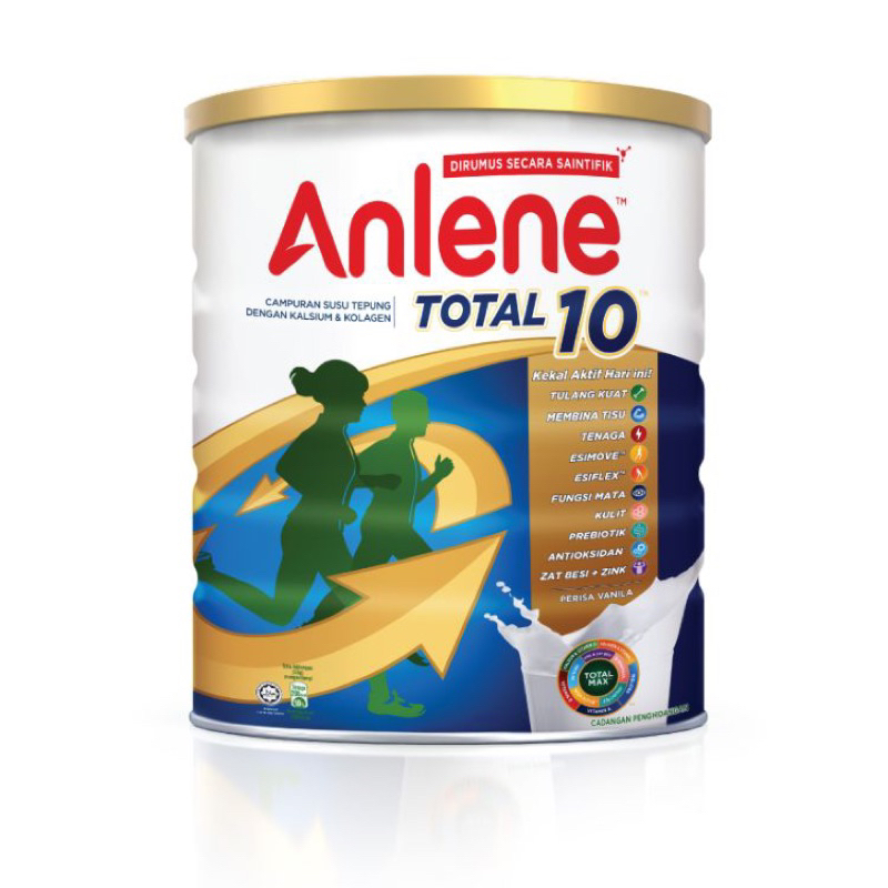 (REJECT TIN) Anlene Total 10X™ High Calcium & Collagen Adult Milk ...